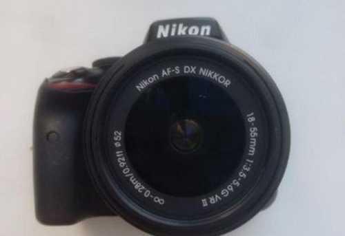 Зеркальный фотоаппаратnikon d3300