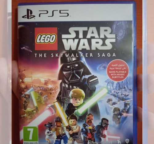 Lego star wars the skywalker saga ps5 диск