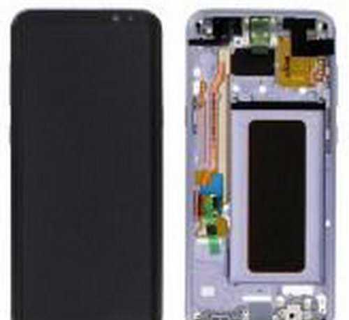 Дисплей для Samsung G955F (S8+) модуль Фиолетовый