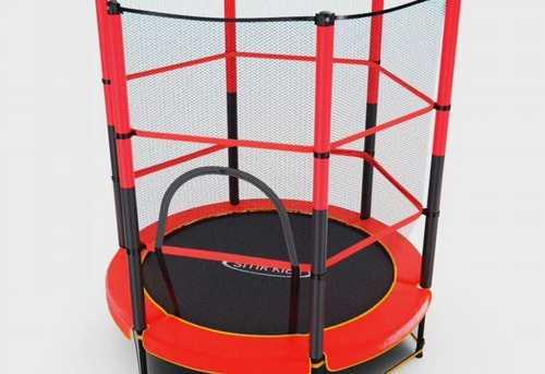 Батут детский DFC trampoline-RED 55" с сеткой