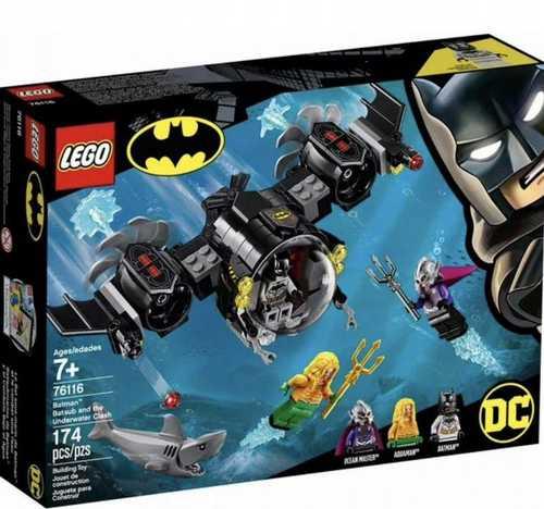 Lego DC Super Heroes 76116 Подводный бой Бэтмена