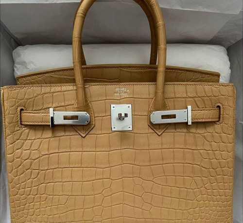 Сумка Hermes Birkin 30 Matte Porosus в наличии