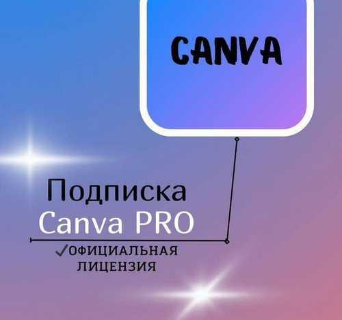 Подписка canva pro