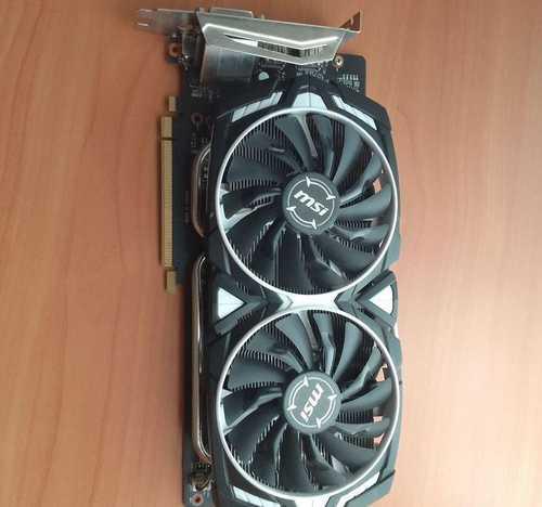 Видеокарта MSI Armor gtx 1060 6gb