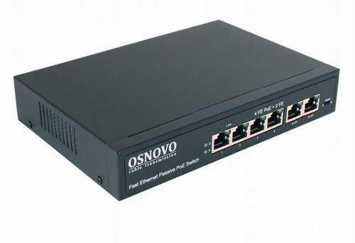 PoE-коммутатор Osnovo SW-20600/A (80W)