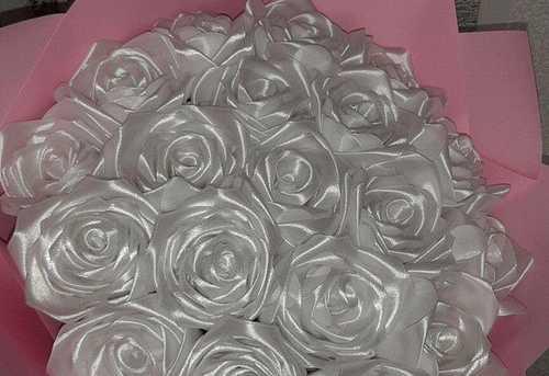 Букет из роз, атласные розы