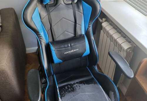 Игровое кресло DXRacer синий