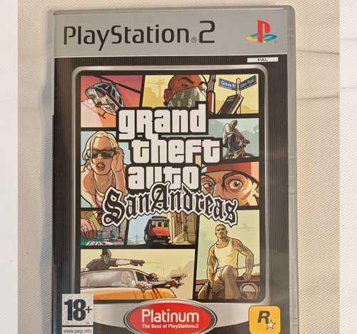 GTA: San Andreas для Sony PlayStation 2 (PS2)