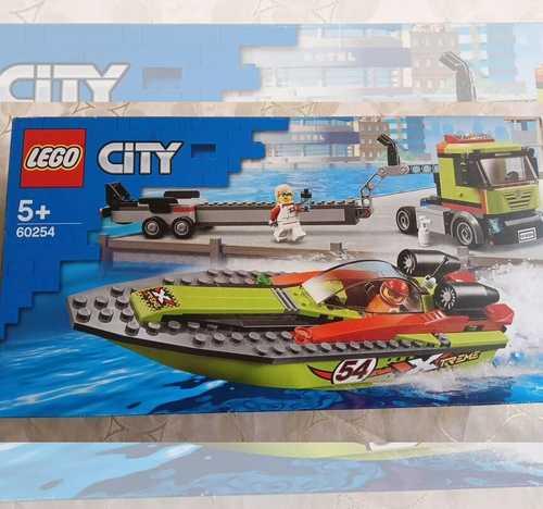 Lego City, 60254, Транспортировщик катеров