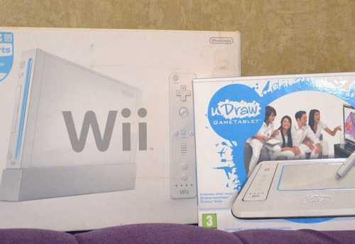 Nintendo Wii игровая приставка комплект