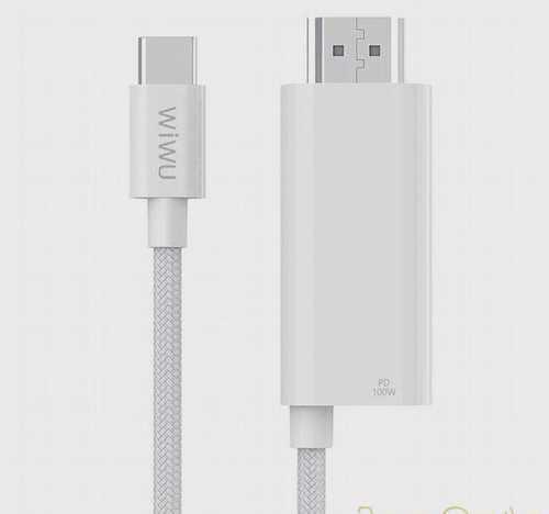 Кабель переходник WiWU Type-C to hdmi (Wi-PS001)