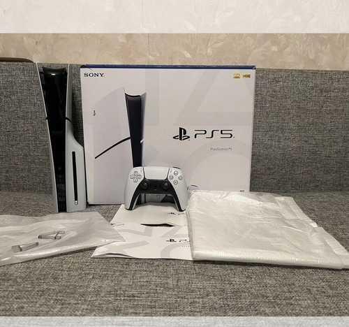 Sony playstation 5 slim с дисководом