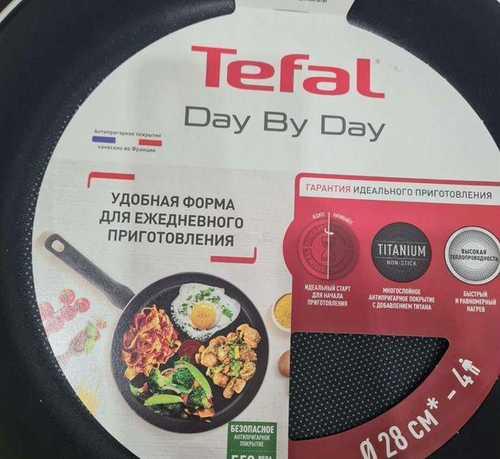 Новая Сковорода Tefal Day by Day 28 см