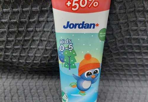 Детская зубная паста от 0 до 5, Jordan Kids 75мл