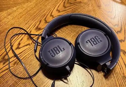 Проводные наушники jbl tune 500 blue