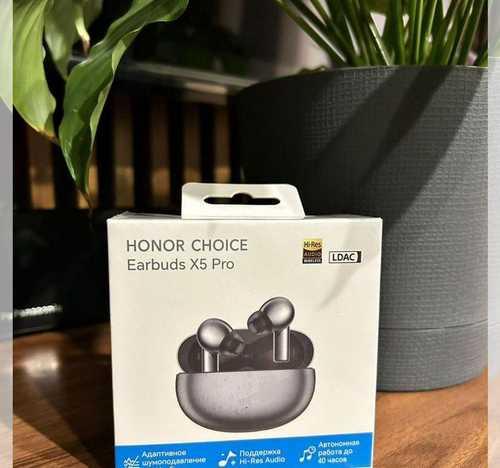 Беспроводные наушники honor earbuds x5 pro