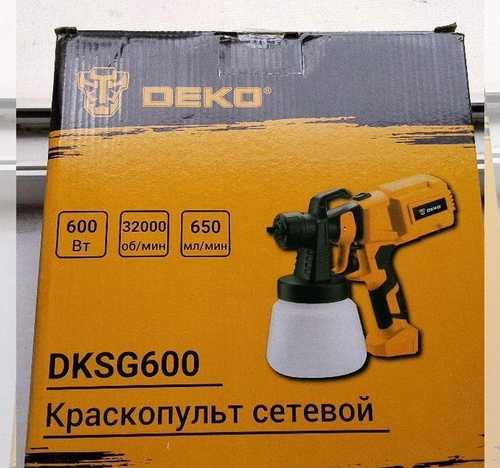 Новый Краскопульт электрический deko