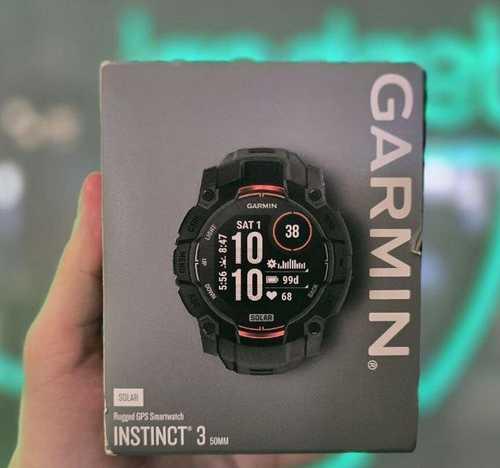 Garmin Instinct 3 50mm Solar Black