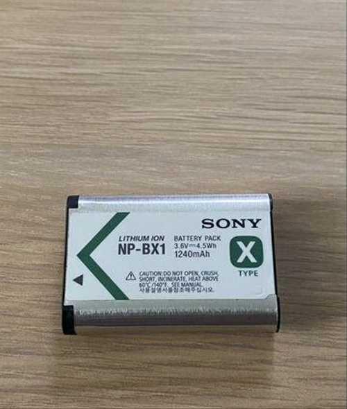 Аккумулятор sony np bx1