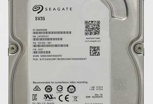 Жесткий диск 1 тб 3.5 Seagate ST1000VX000-1ES162