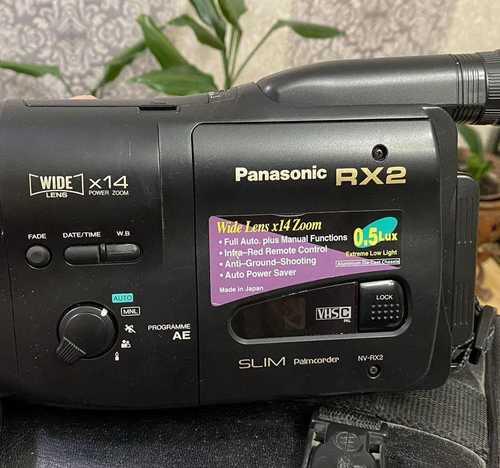 Видеокамера panasonic rx2 с сумкой для хранения