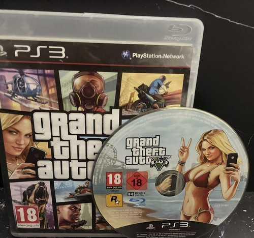 Gta 5 Ps3 Б/у