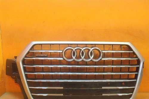 Решетка радиатора Audi Q7 2 4M 2015-Нв