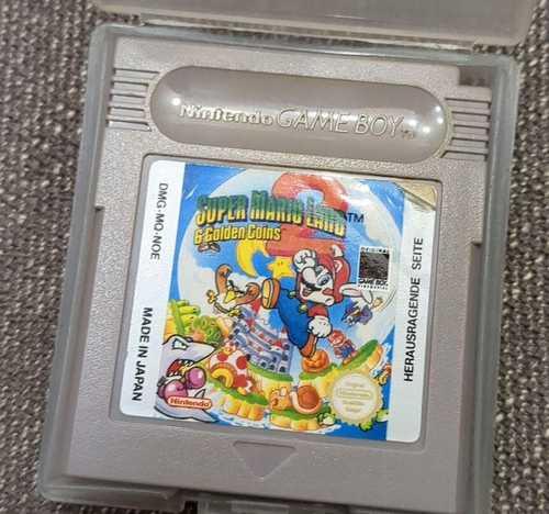 Super Mario Land 2 Nintendo game BOY