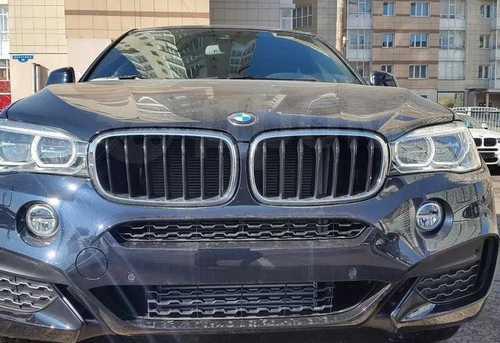 Разборка Bmw x6 F16 капот запчасти капот ф16