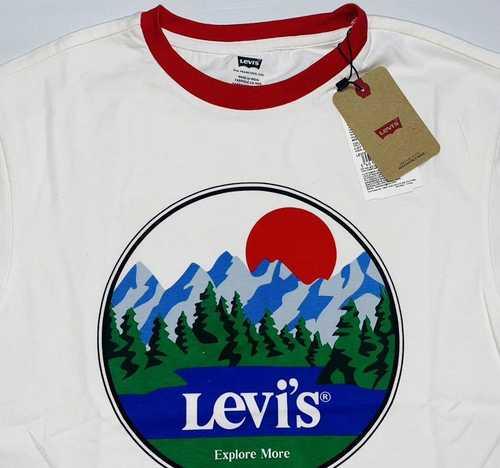 Футболка мужская "Levis". Разм.S. Оригинал