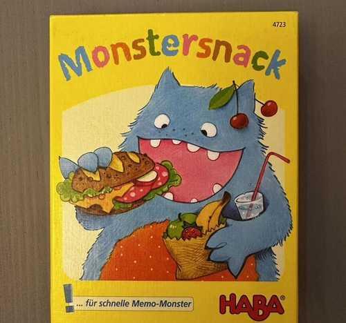 Haba настольная игра Monstersnack