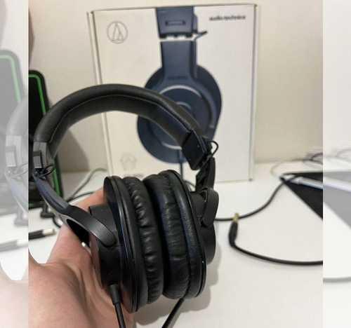 Наушники audio technica ath m20x