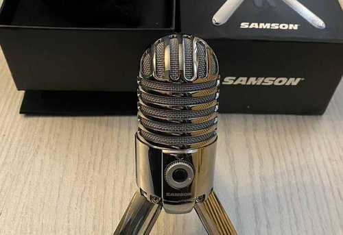 Микрофон универсальный Samson Meteor Mic, хром