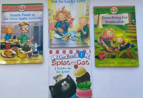 Детские книги на английском языке Judy Moody
