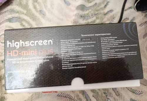 Видеорегистратор Highscreen hd-mini plus