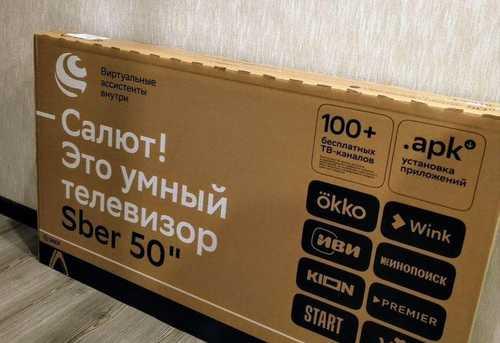 Телевизор Sber 50 дюймов. Sdx-50u4123b