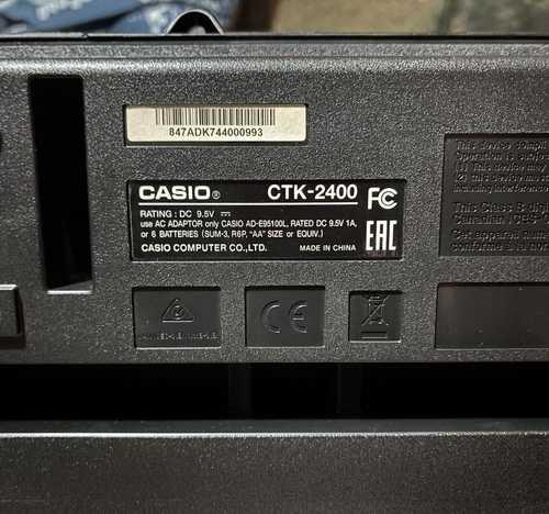 Casio CTK-2400