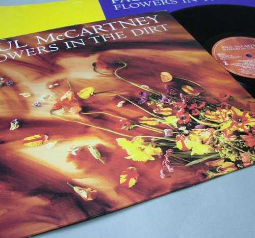Paul mccartney - flowers IN THE dirt / 1989 benelu