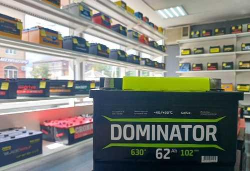 Аккумулятор Dominator 62 Ah 630 a низкий