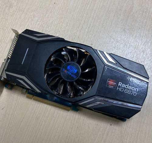 Видеокарта Sapphire AMD Radeon HD 6870 1гб gddr5