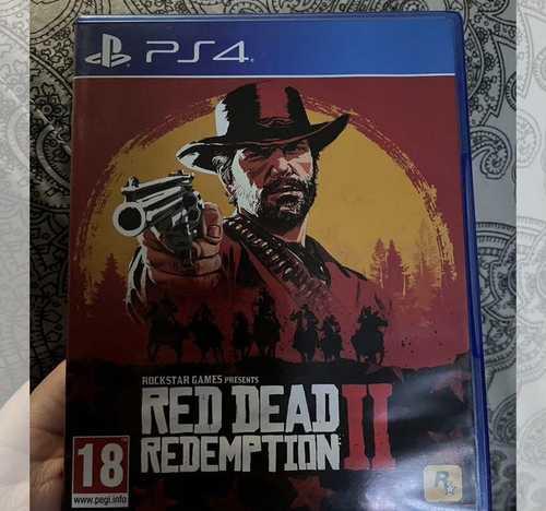 Игра red dead redemption 2 для ps4