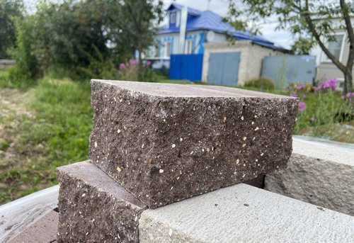 Кирпич бессер шоколад 710шт колотый с двух сторон