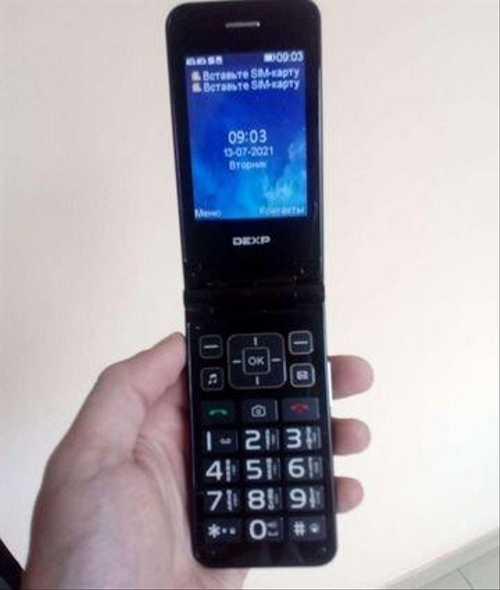 Телефон dexp V285 Black 2.8" 320x240