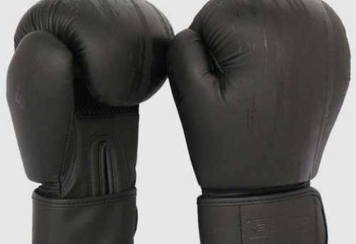 Боксерские перчатки BoyBo Stain черный, 14 Oz