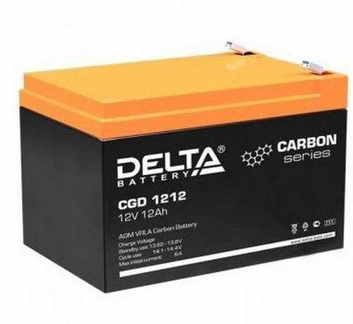 Аккумулятор Delta CGD 1212 (12V / 12Ah)