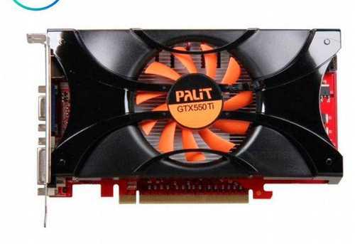 Видеокарта GTX550Ti 1GB Palit gddr5