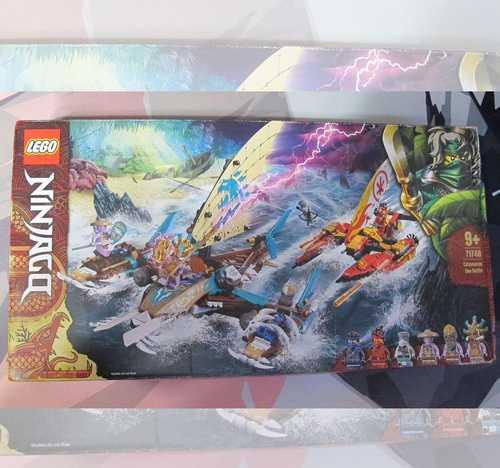 Lego Ninjago 71748 Морская Битва на Катамаране