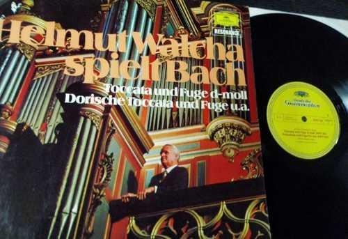 Helmut Walcha Plays Bach винил Германия орган
