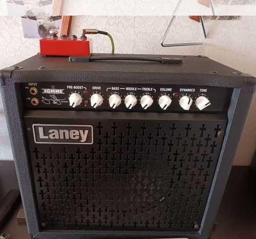 Ламповый гитарный комбоусилитель laney TI15-112