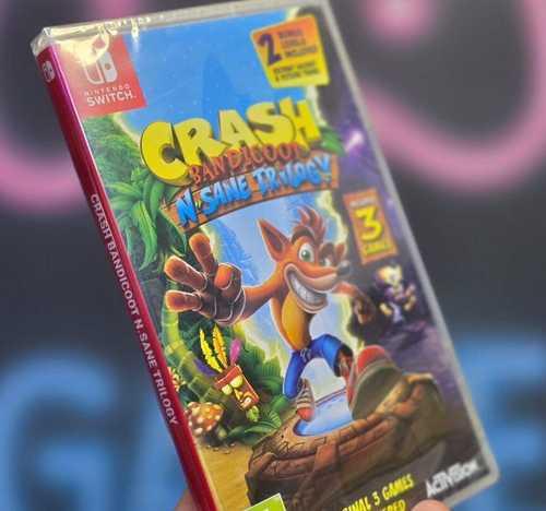 Картридж Crash Bandicoot N. Sane Trilogy